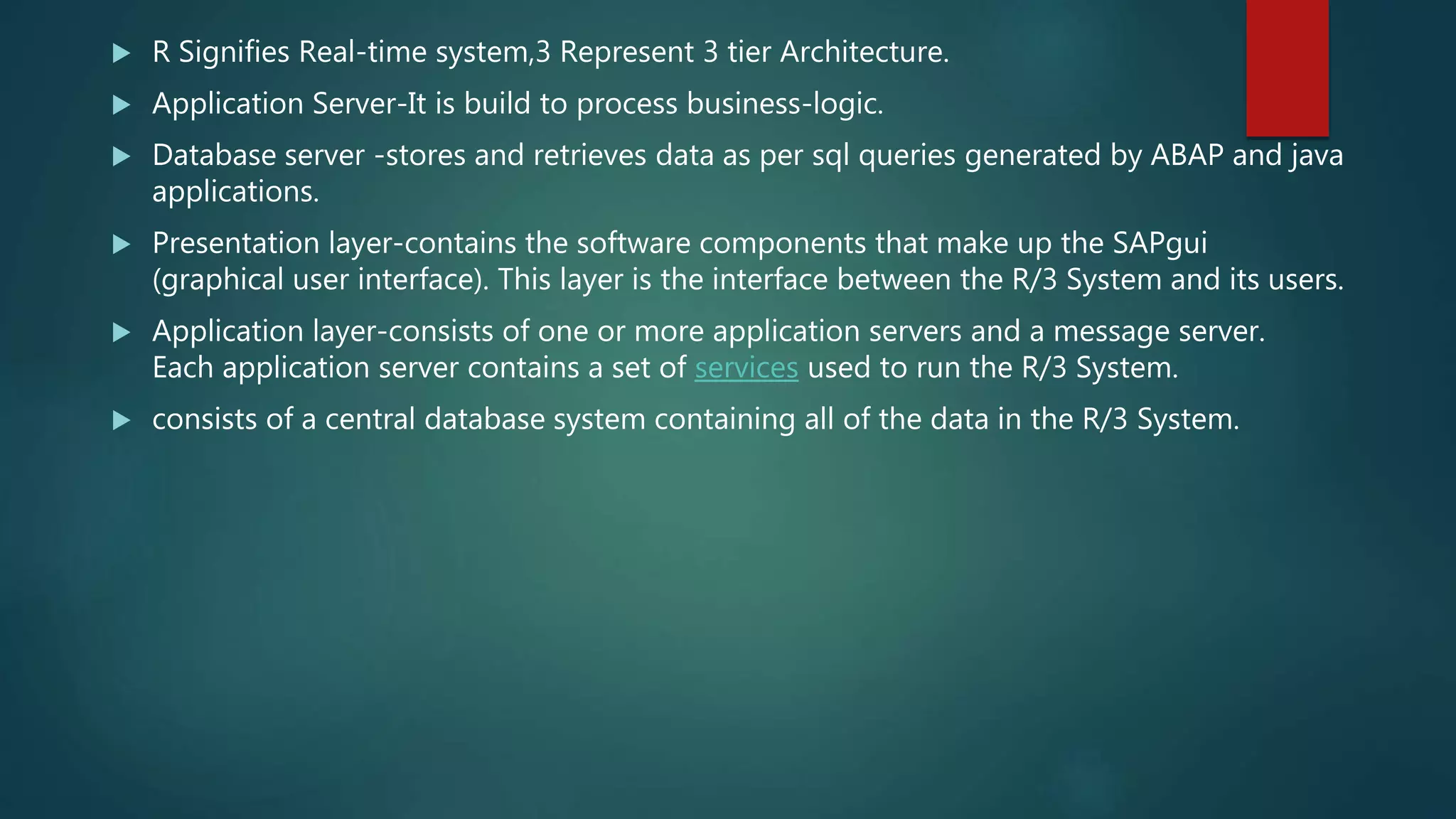 Introduction to sap | PPTX