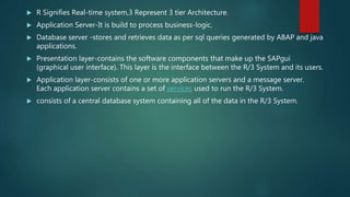 Introduction to sap | PPTX