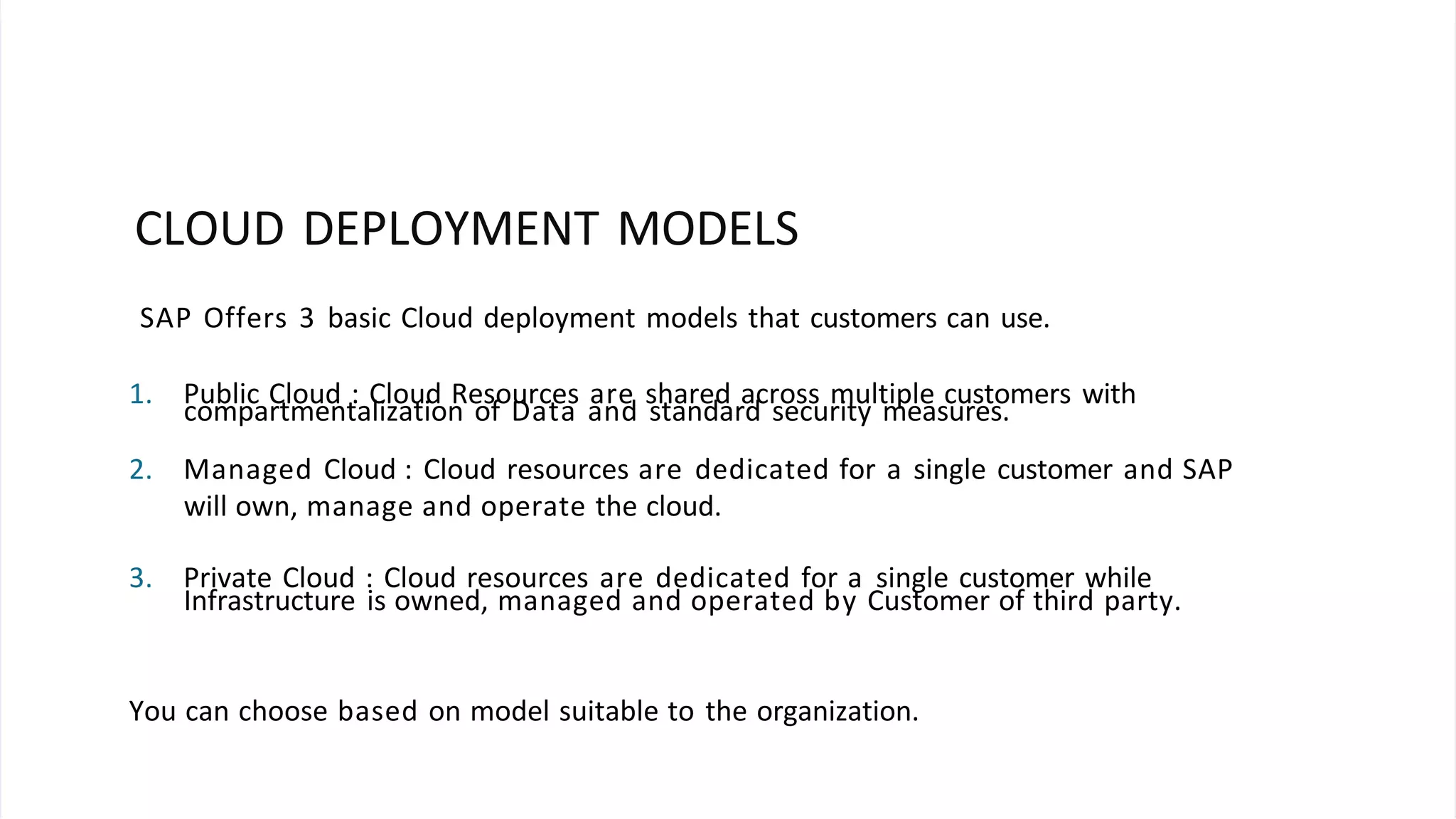Introduction to SAP BTP | PPTX