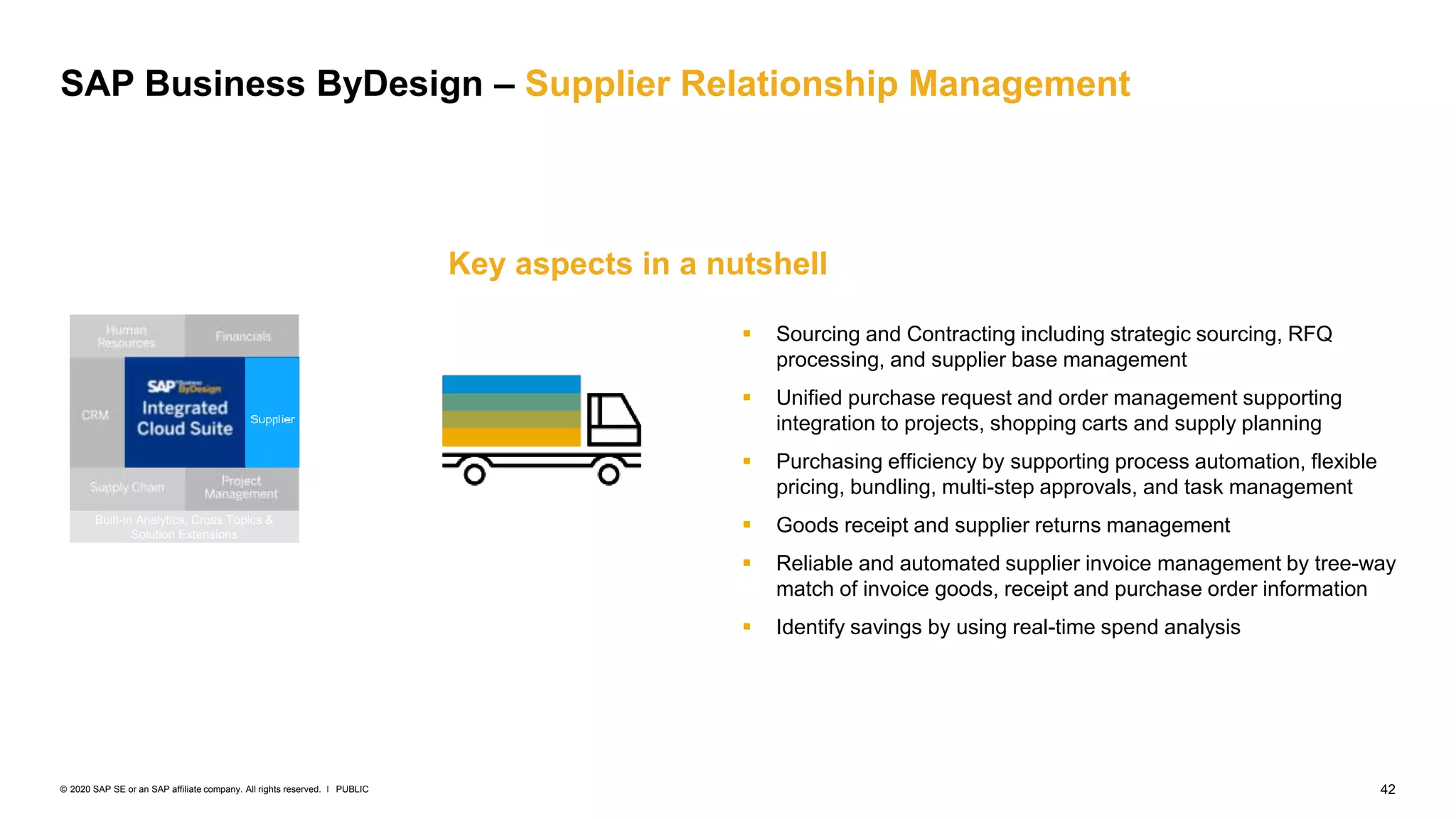 SAP Business ByDesign Partner | A Cloud ERP | PPT