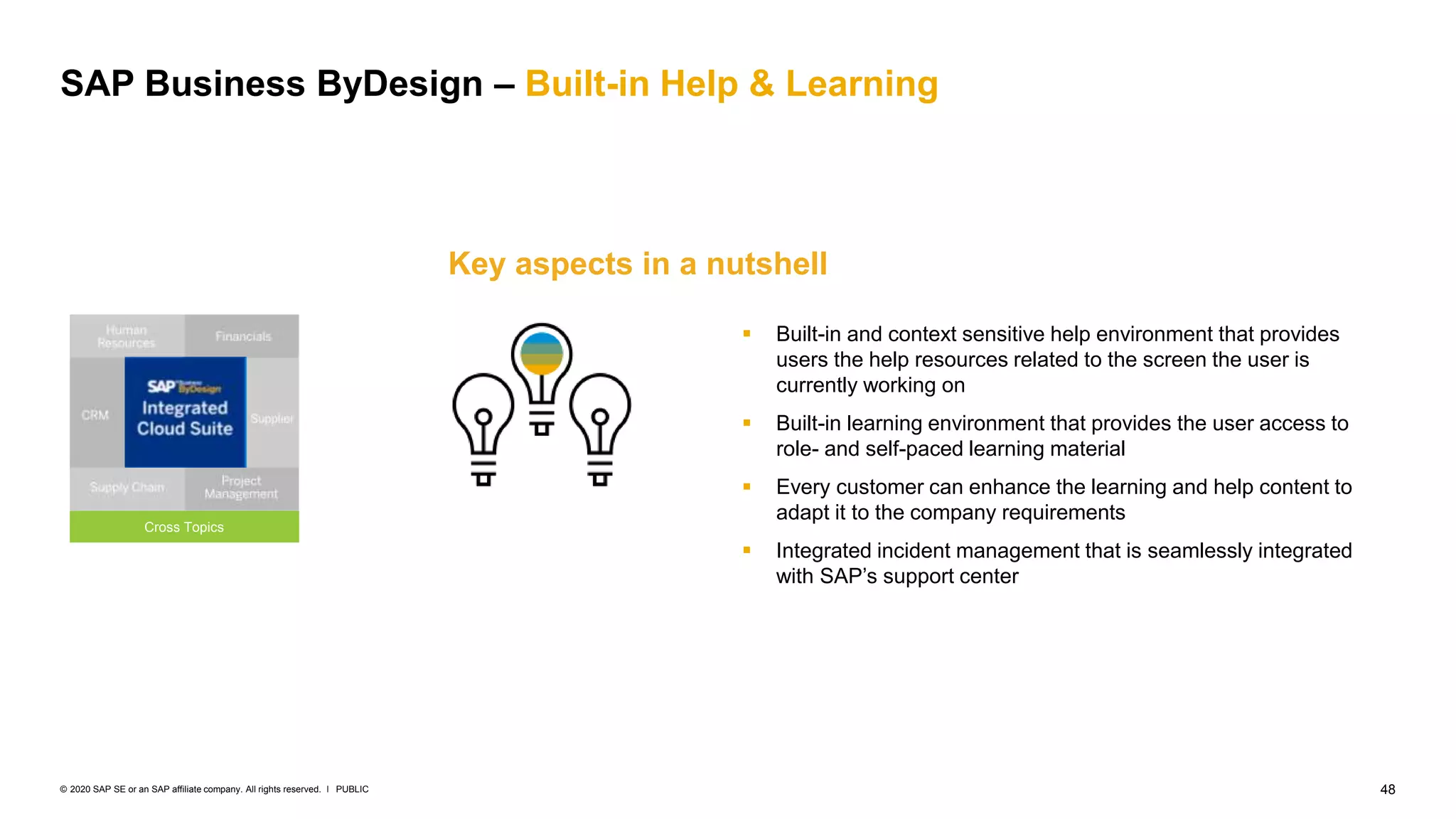 SAP Business ByDesign Partner | A Cloud ERP | PPT
