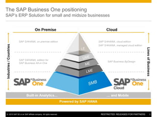 Introduction to SAP Business One HANA | PPTX