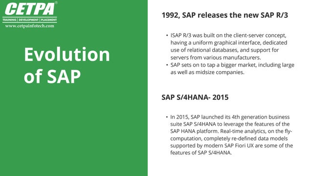 Introduction to SAP Histroy & Evolution of SAP.pptx