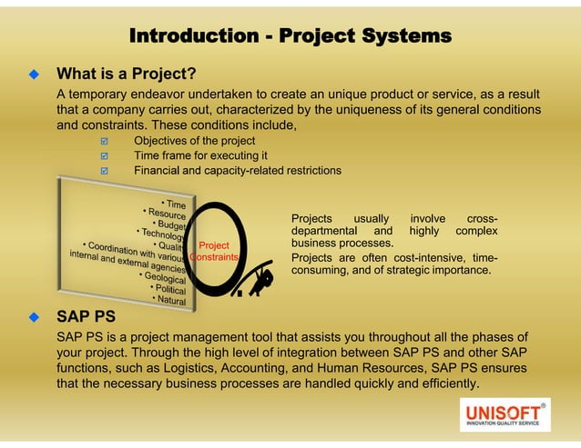 Introduction to sap project systems | PDF