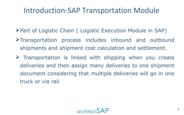 Quick Walk Through -SAP Transportation Management.How It Is Beneficial ...