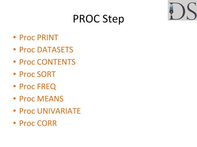 Introduction to sas | PDF