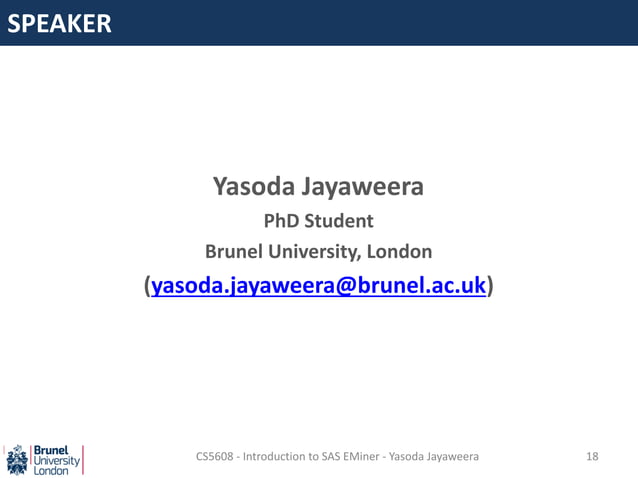 Introduction to SAS Enterprise Miner | PDF