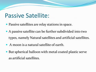 Introduction to satellite communication | PPTX