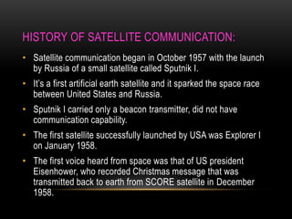 Introduction to satellite communication | PDF