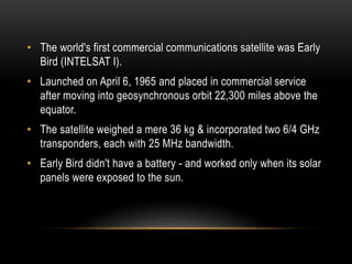 Introduction to satellite communication | PDF