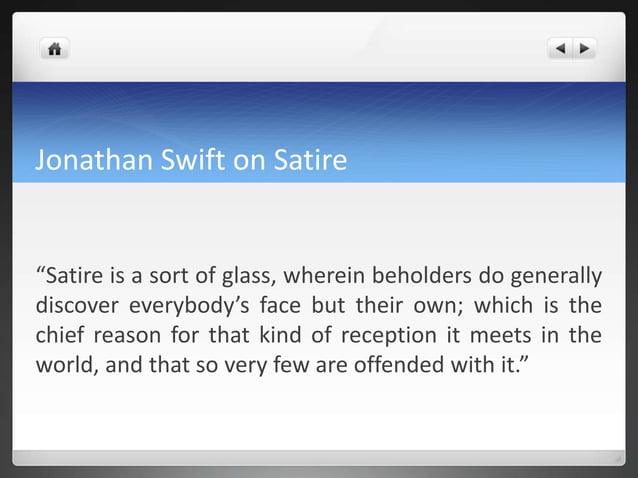 Introduction to Satire | PPT