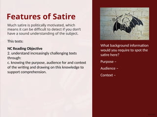 Introduction to Satire PowerPoint.pptx English lessons | PPTX