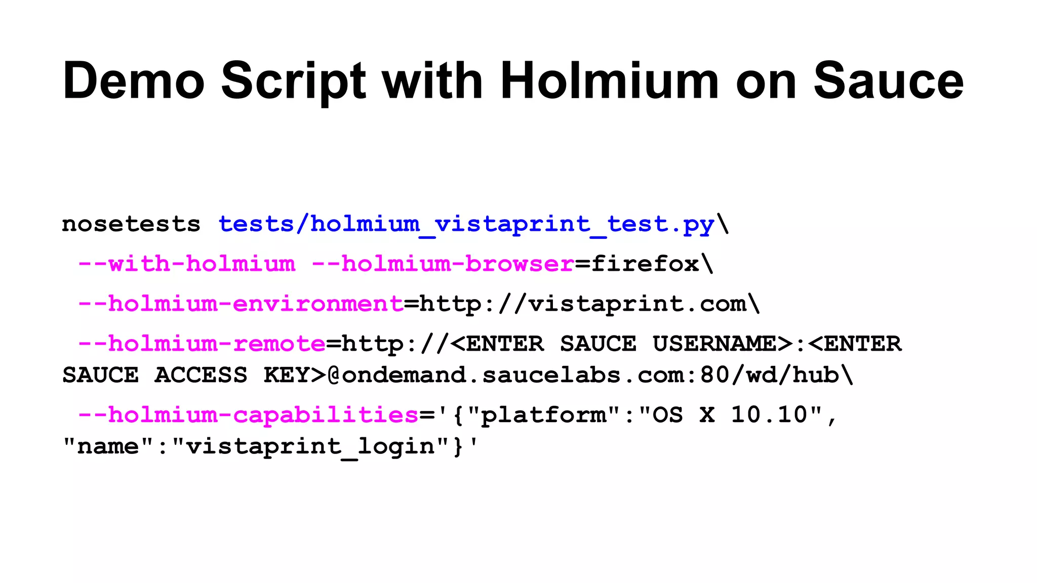 Introduction to saucelabs | PDF