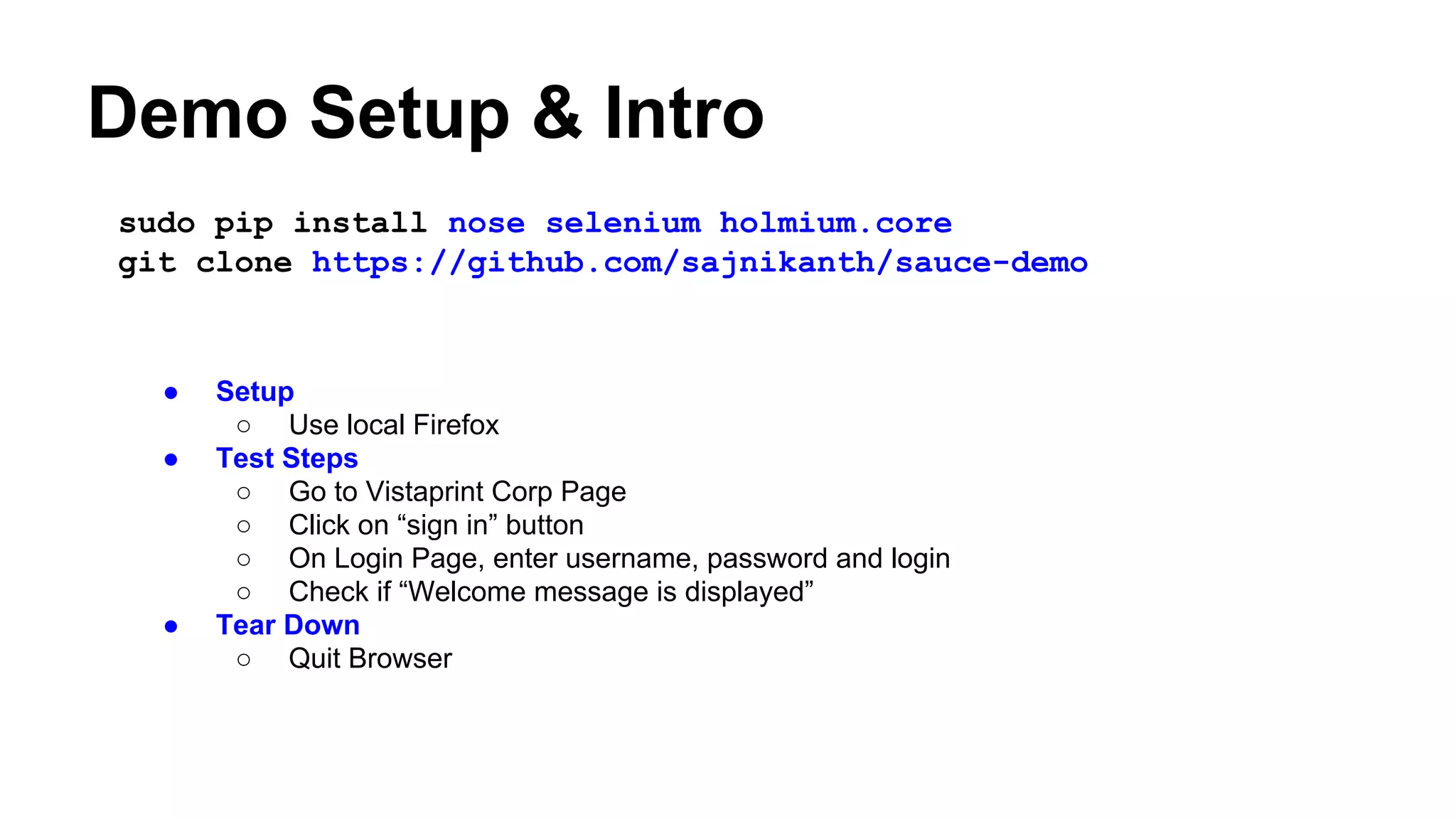 Introduction to saucelabs | PDF