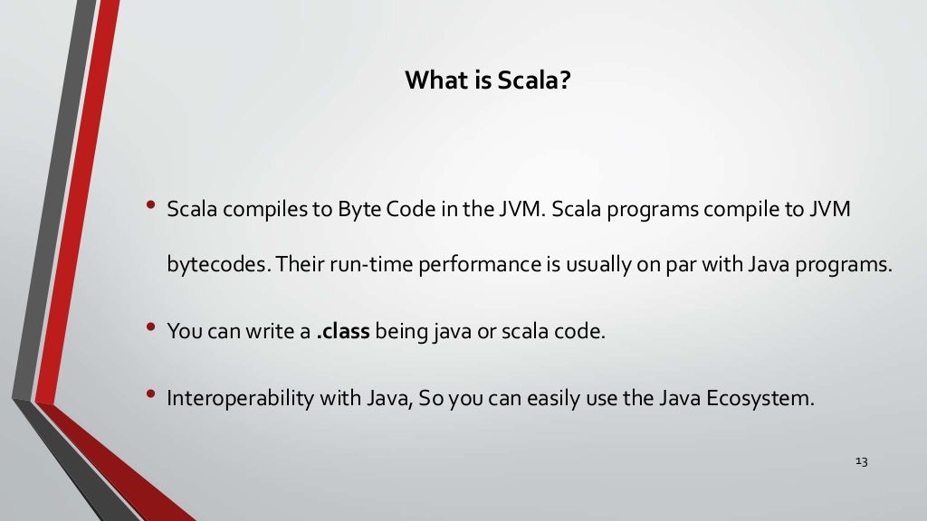 Introduction to Scala