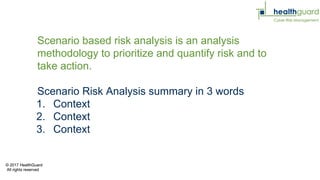 Introduction to Scenario Based Risk Analysis | PPT