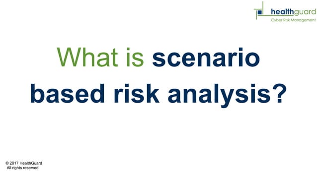 Introduction to Scenario Based Risk Analysis | PDF