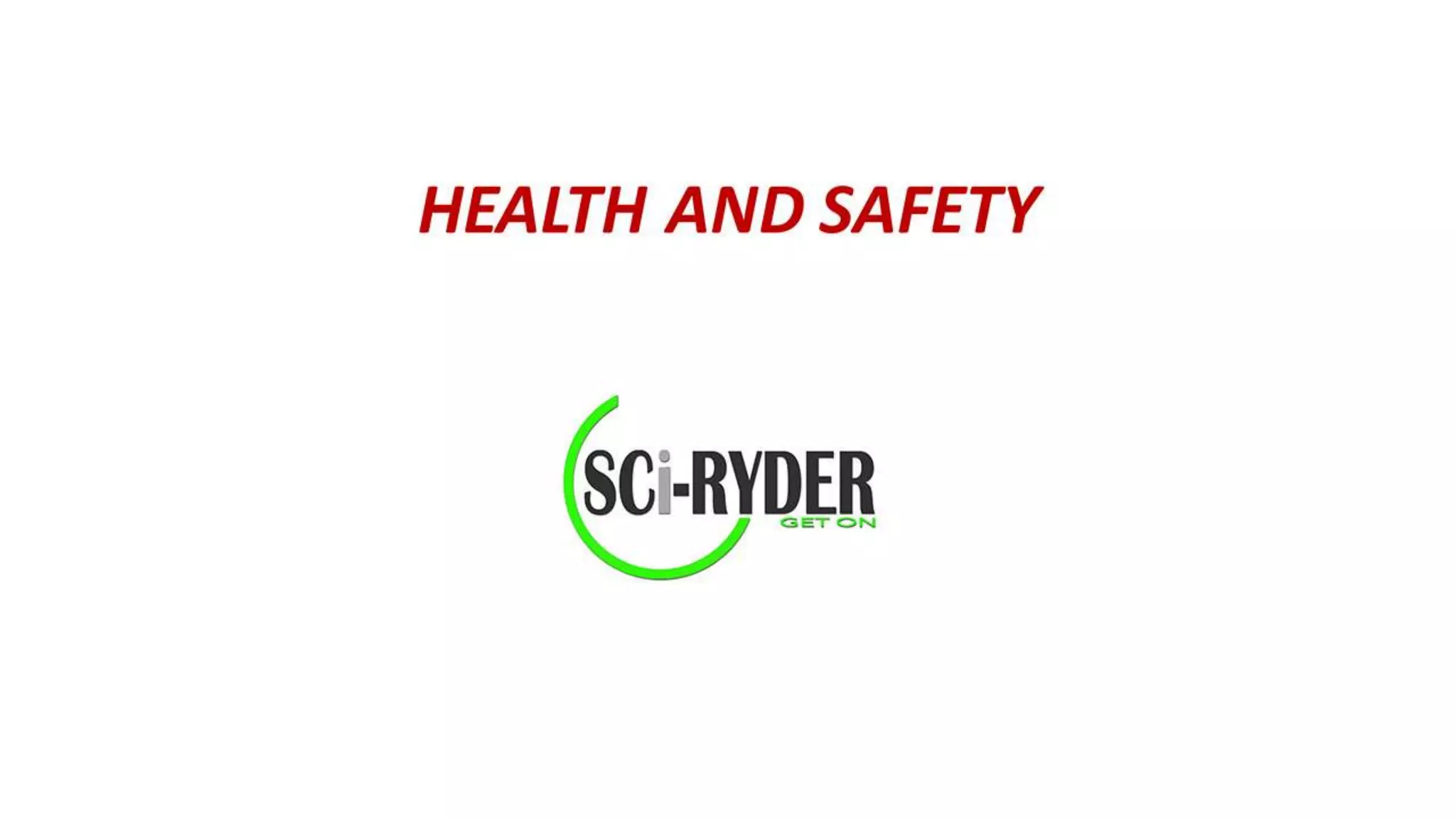 Introduction to Sci-Ryder | PPSX