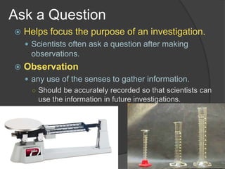 Introduction to Science 3.2 : Scientific Methods | PPTX