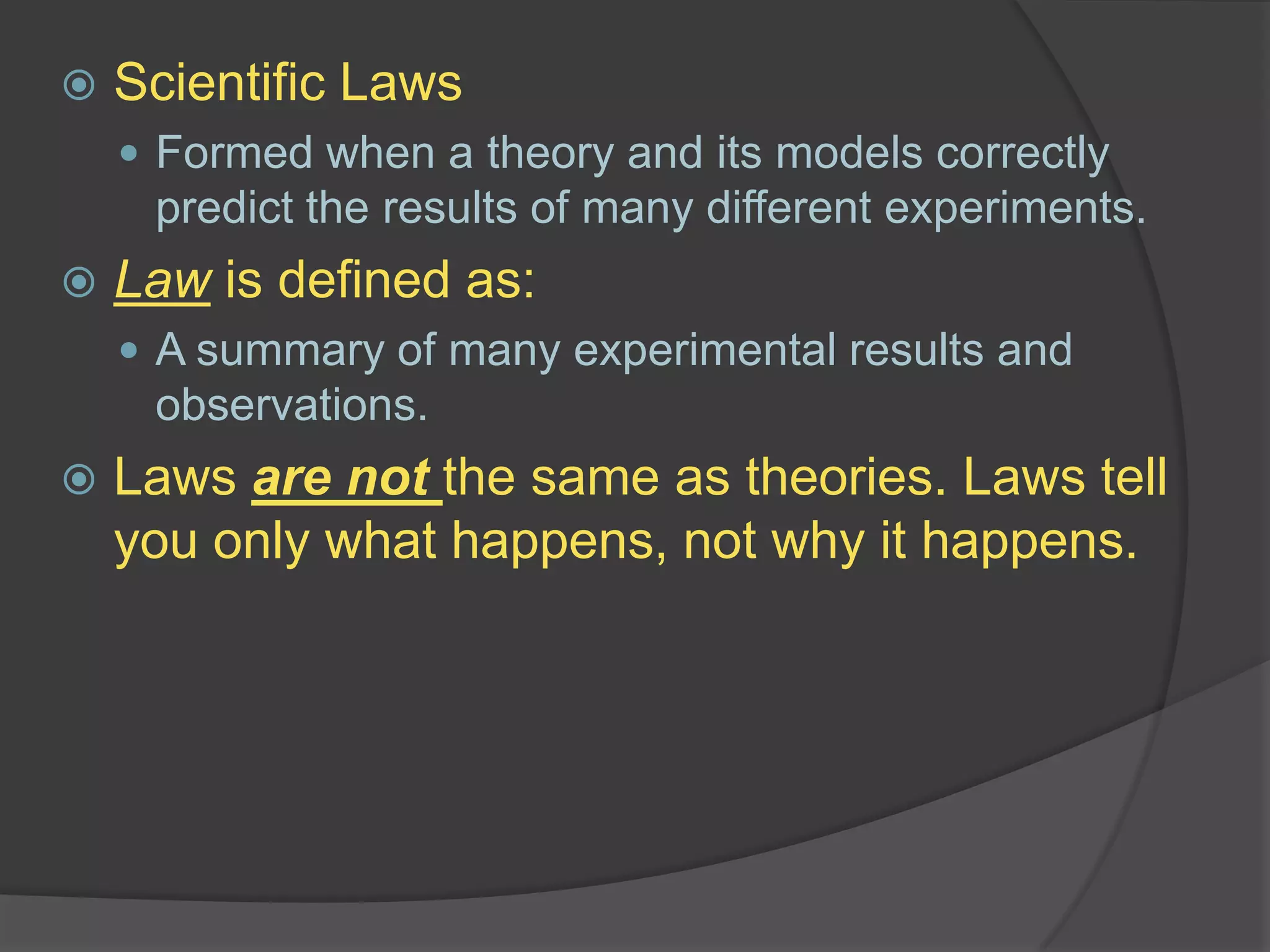 Introduction to Science 3.3 : Scientific Models | PPTX