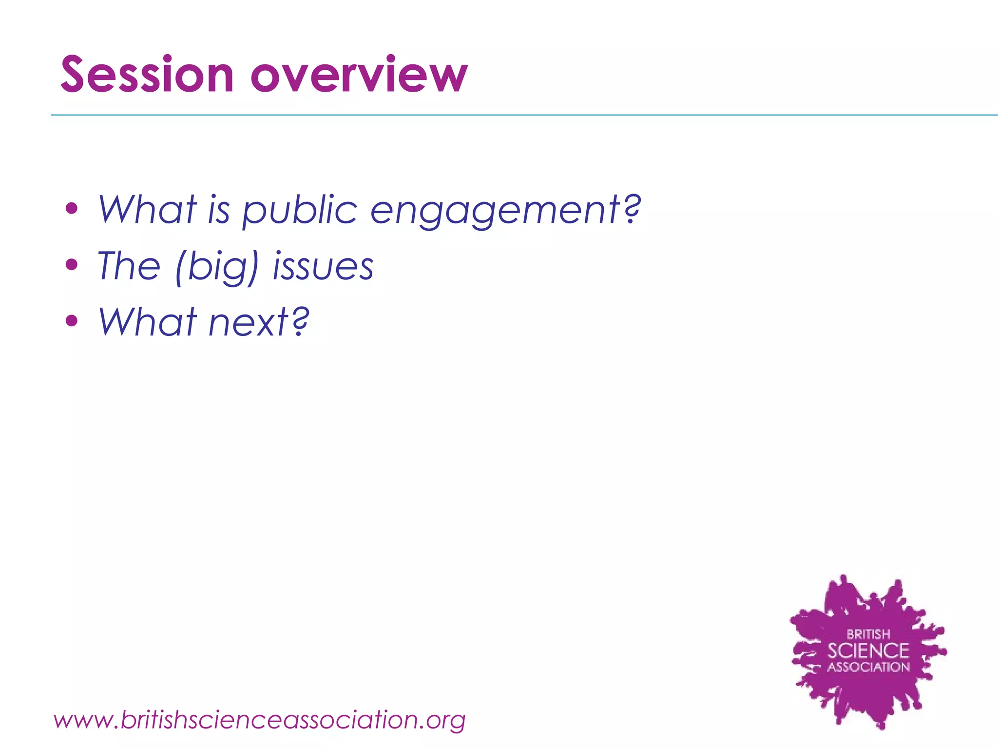 SCC 2014 - Introduction to science communication | PPT