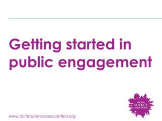 SCC 2014 - Introduction to science communication | PPT