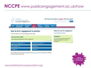 SCC 2014 - Introduction to science communication | PPT