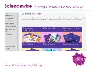 SCC 2014 - Introduction to science communication | PPT