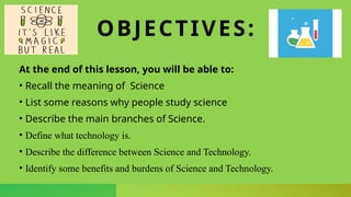 Introduction to Science form 1 students part ii | PPTX