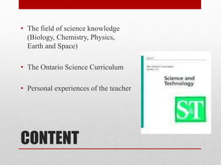 Introduction to Science Teaching | PPTX