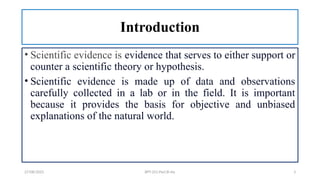 Introduction to Scientific Evidence.pptx