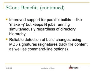 Introduction to s cons | PPT | Programming Languages | Computing
