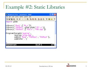 Introduction to s cons | PPT