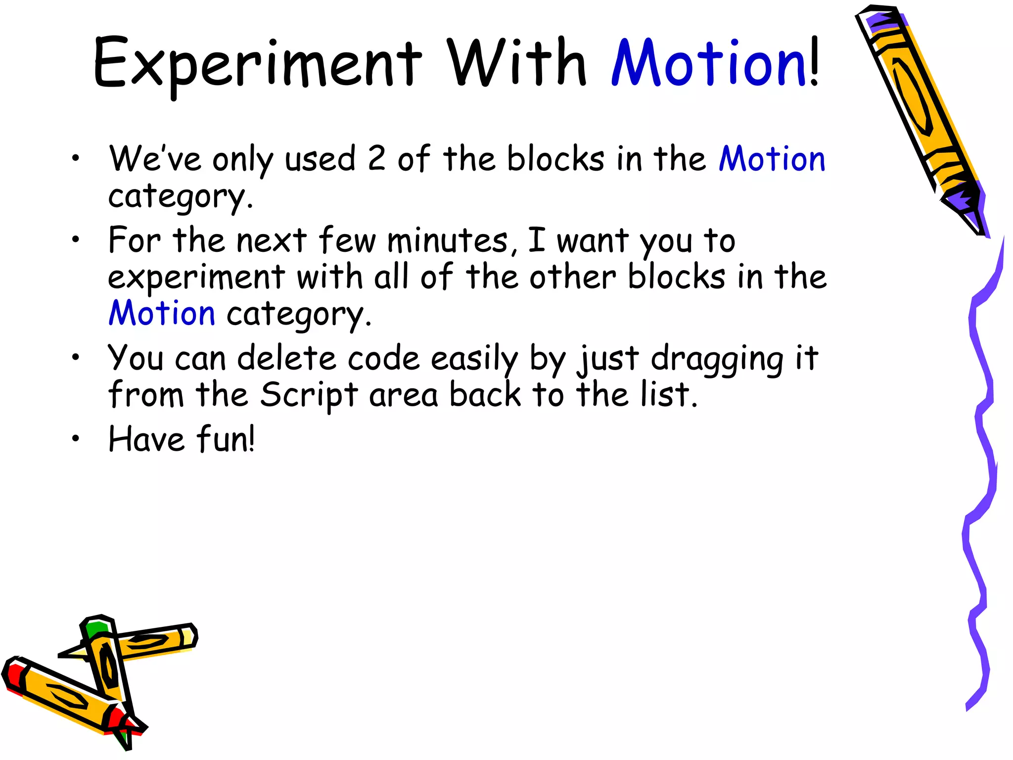 Introduction To Scratch Programming Ppt Computer Animation