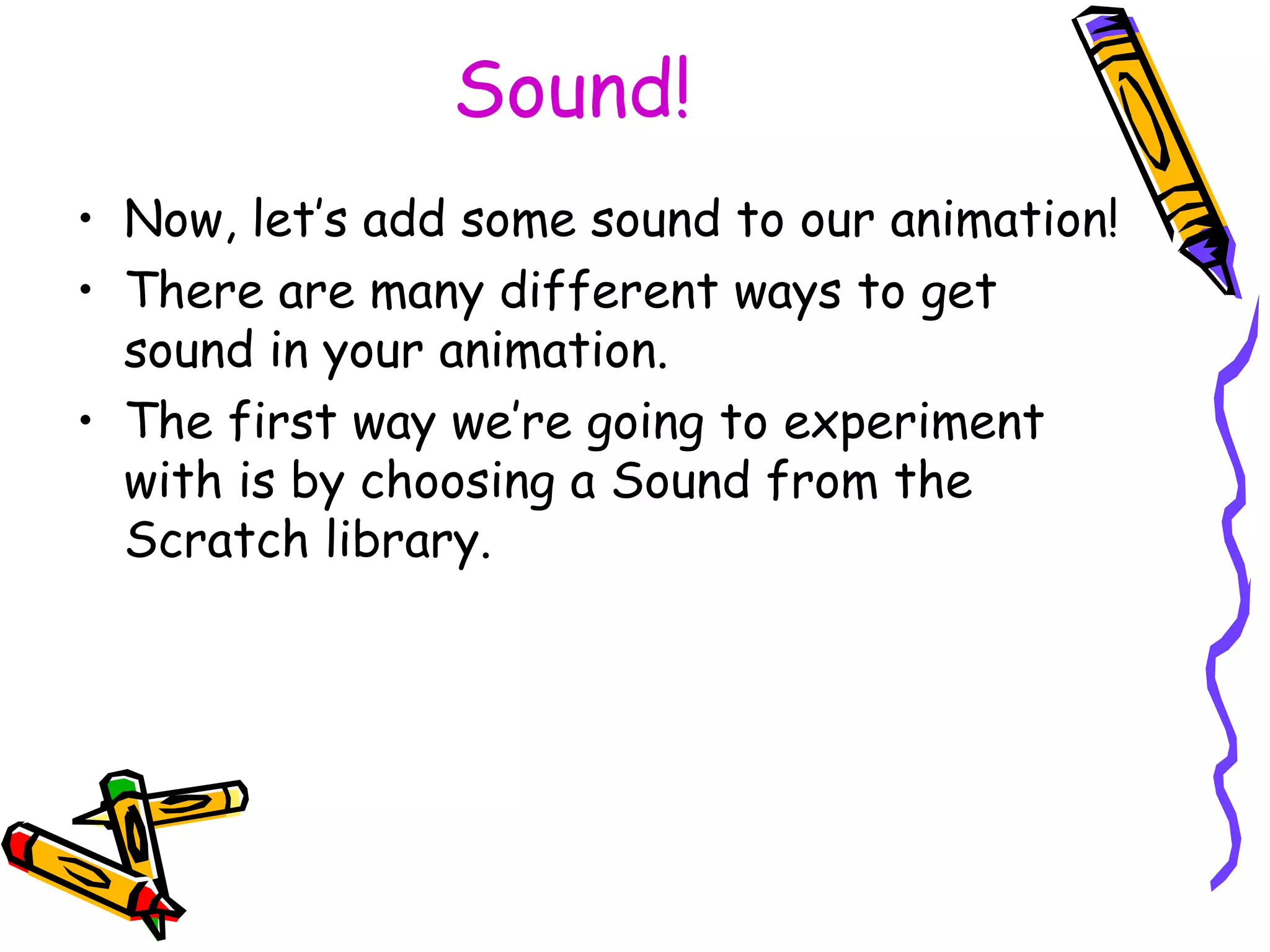 Introduction To Scratch Programming Ppt Computer Animation