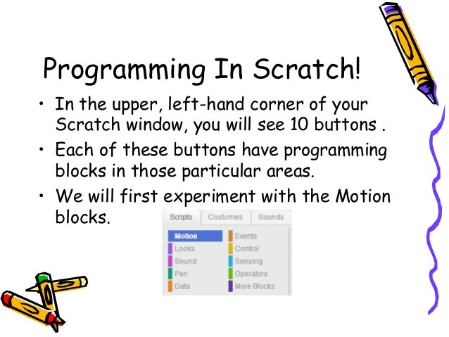 Introduction To Scratch Programming