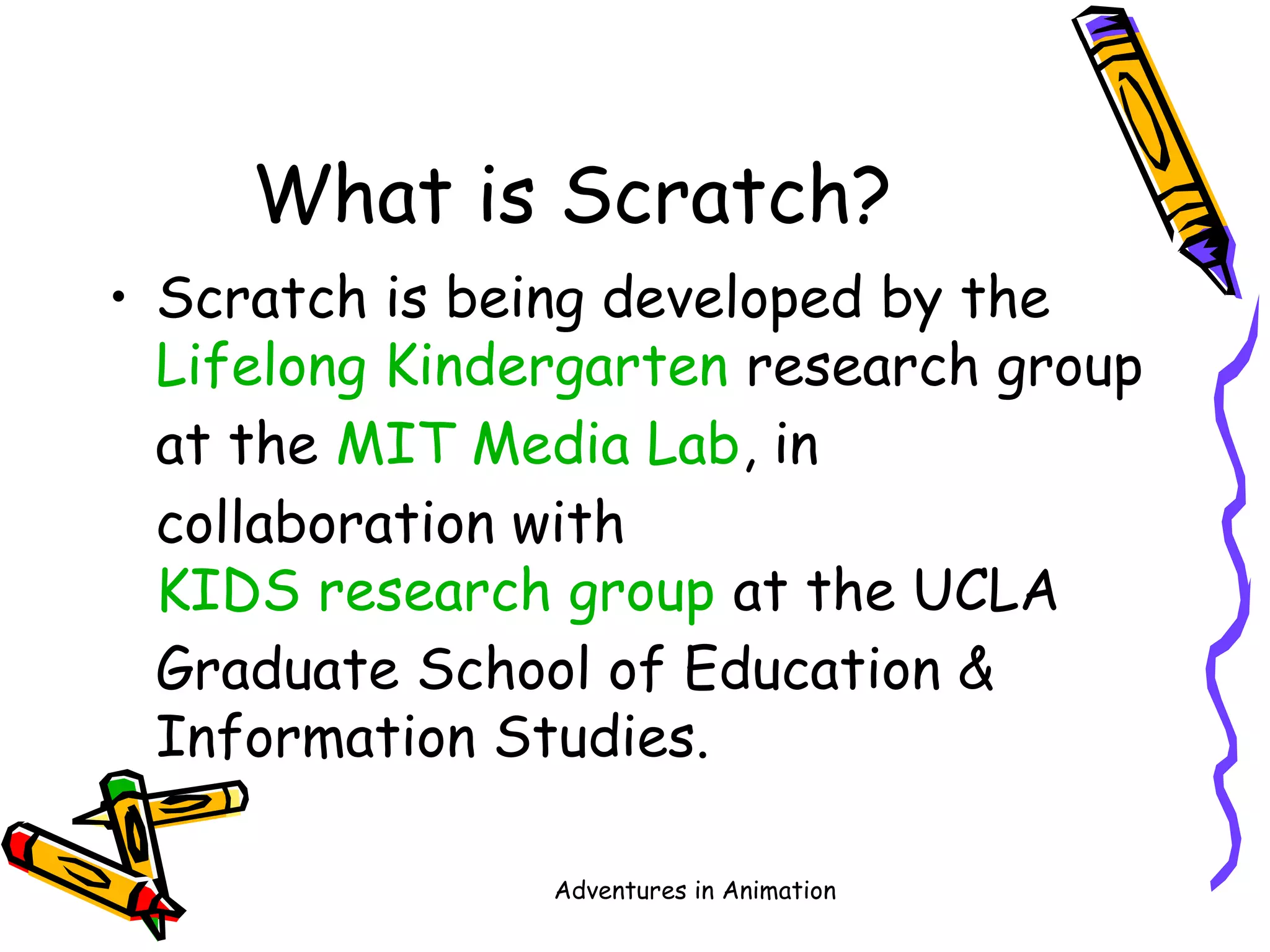 Introduction to scratch | PPT