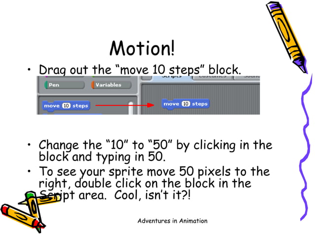 Introduction to scratch | PPT | Computer Animation | Computer Software and Applications