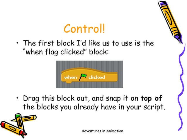 Introduction to scratch | PPT | Computer Animation | Computer Software ...