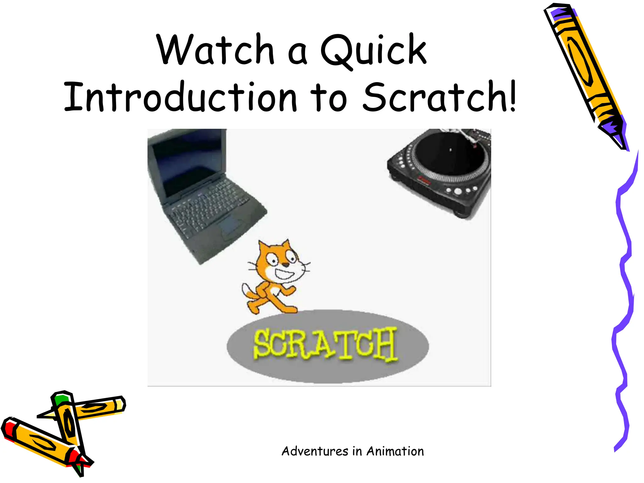 Introduction to Scratch.ppt | Computer Animation | Computer Software ...