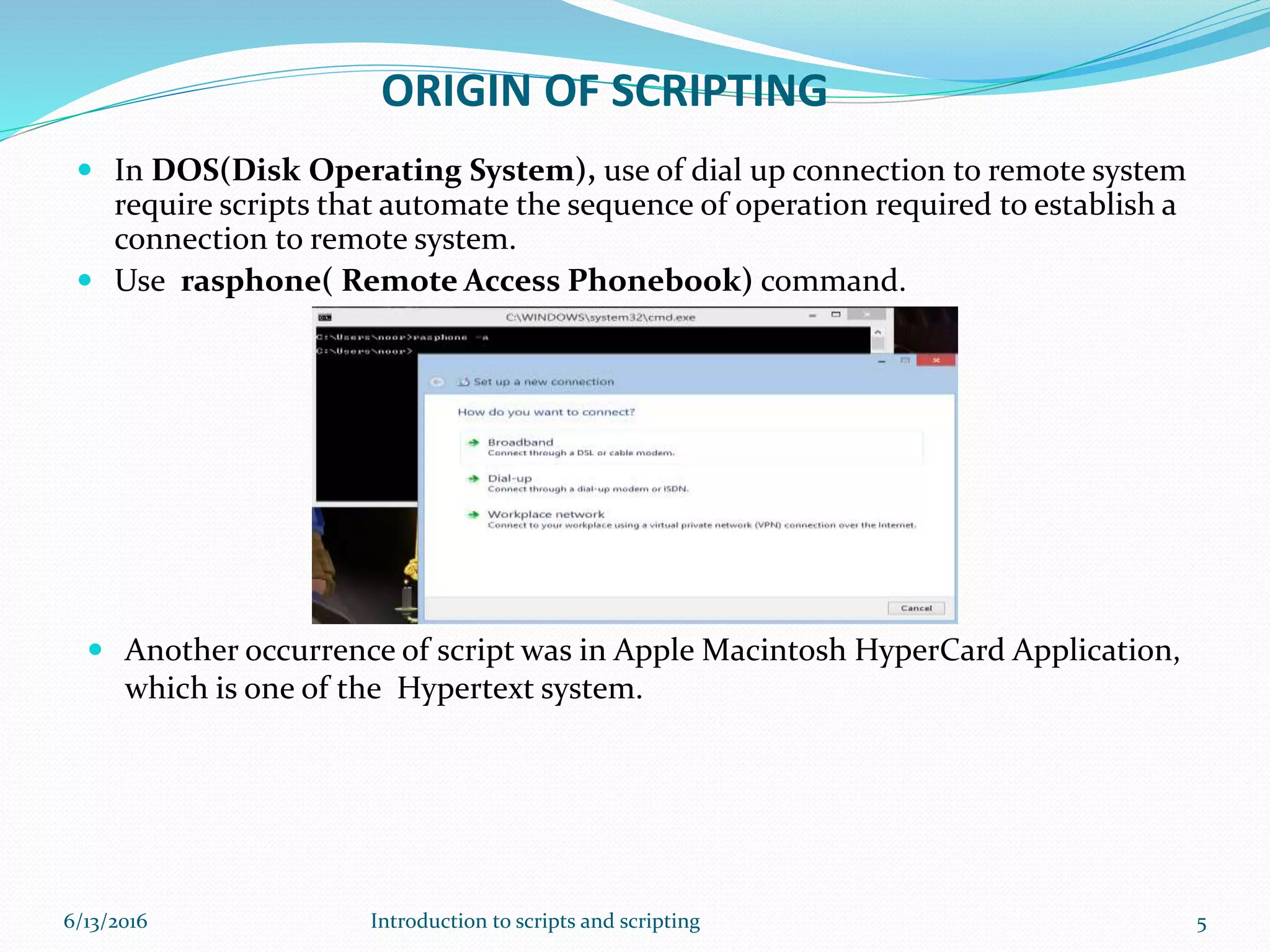 Introduction to scripts | PPTX