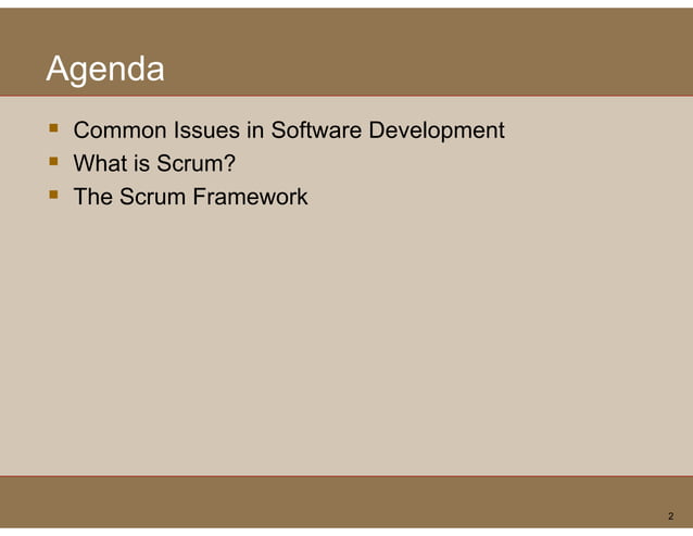 Introduction To Scrum | PPT