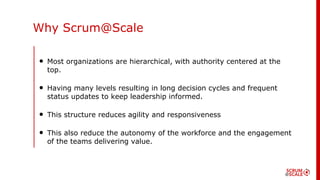 Introduction to scrum at scale | PPT