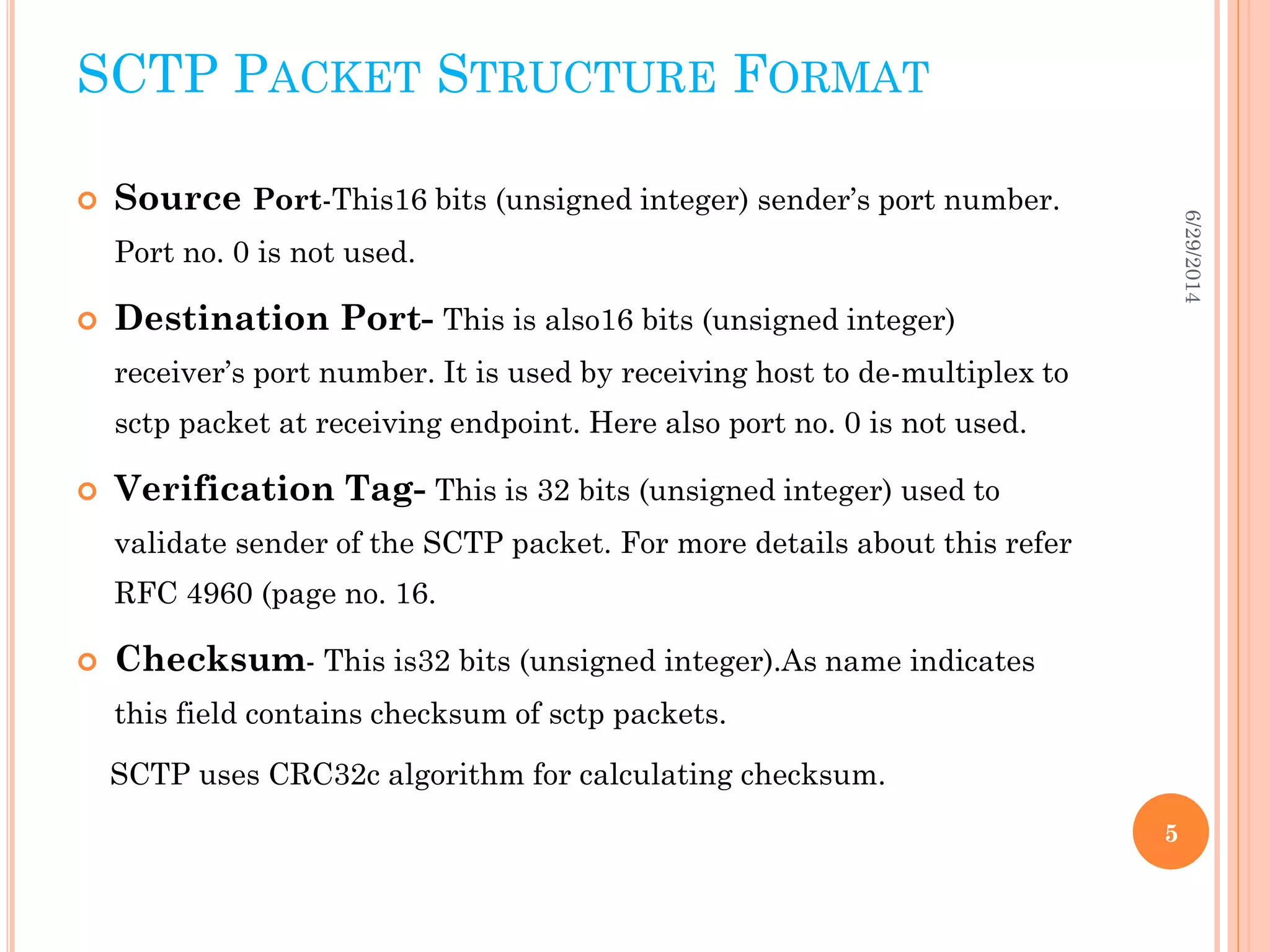 Introduction to SCTP and it's benefits over TCP and UDP | PDF