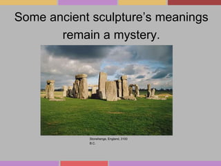 Introduction to sculpture | PPTX