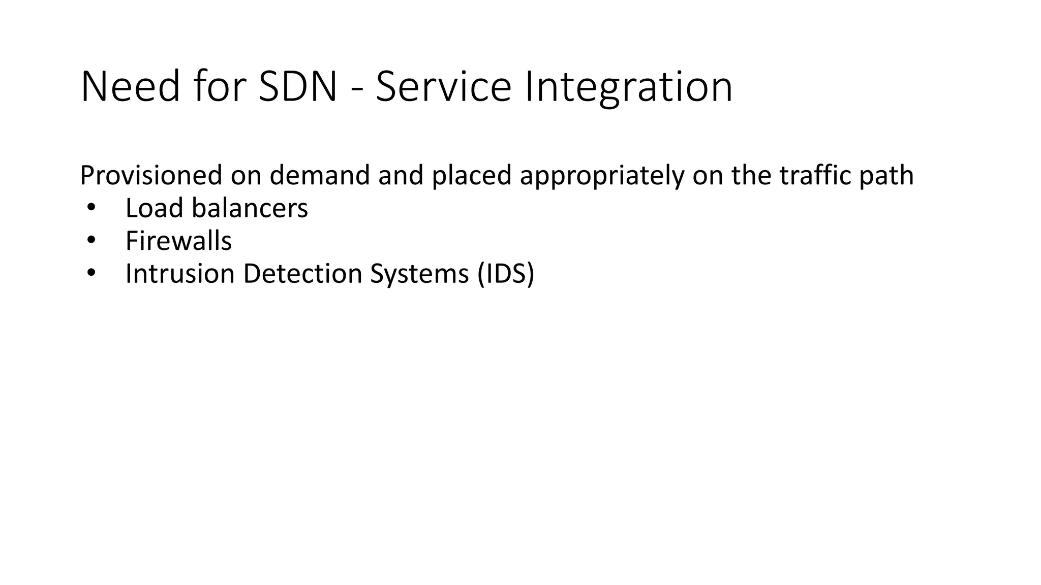 Introduction To Software Defined Networking Sdn Ppt