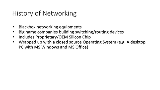 Introduction to Software Defined Networking (SDN) | PDF | Computer Networking | Computing