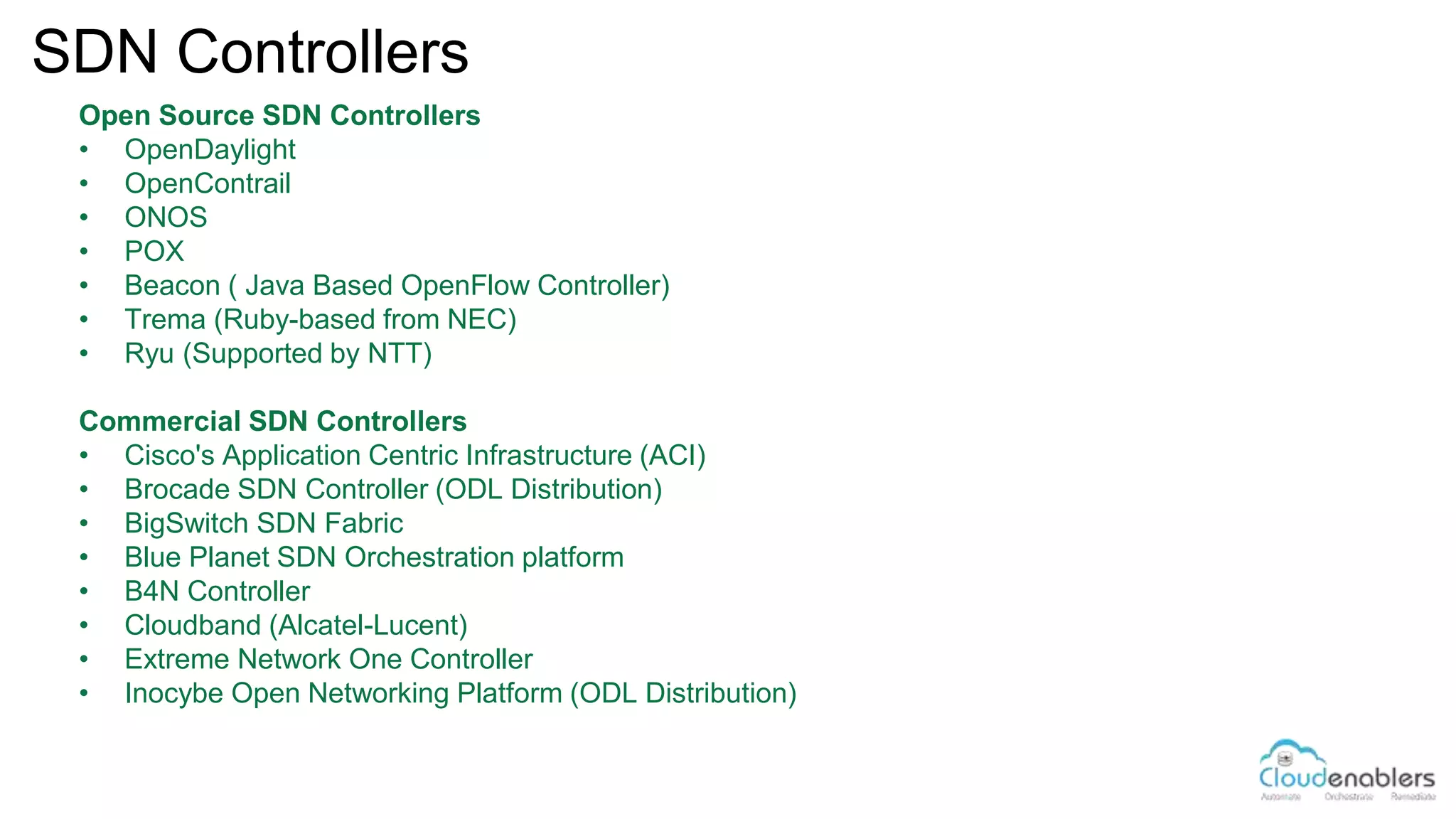 Introduction to SDN and NFV | PPTX