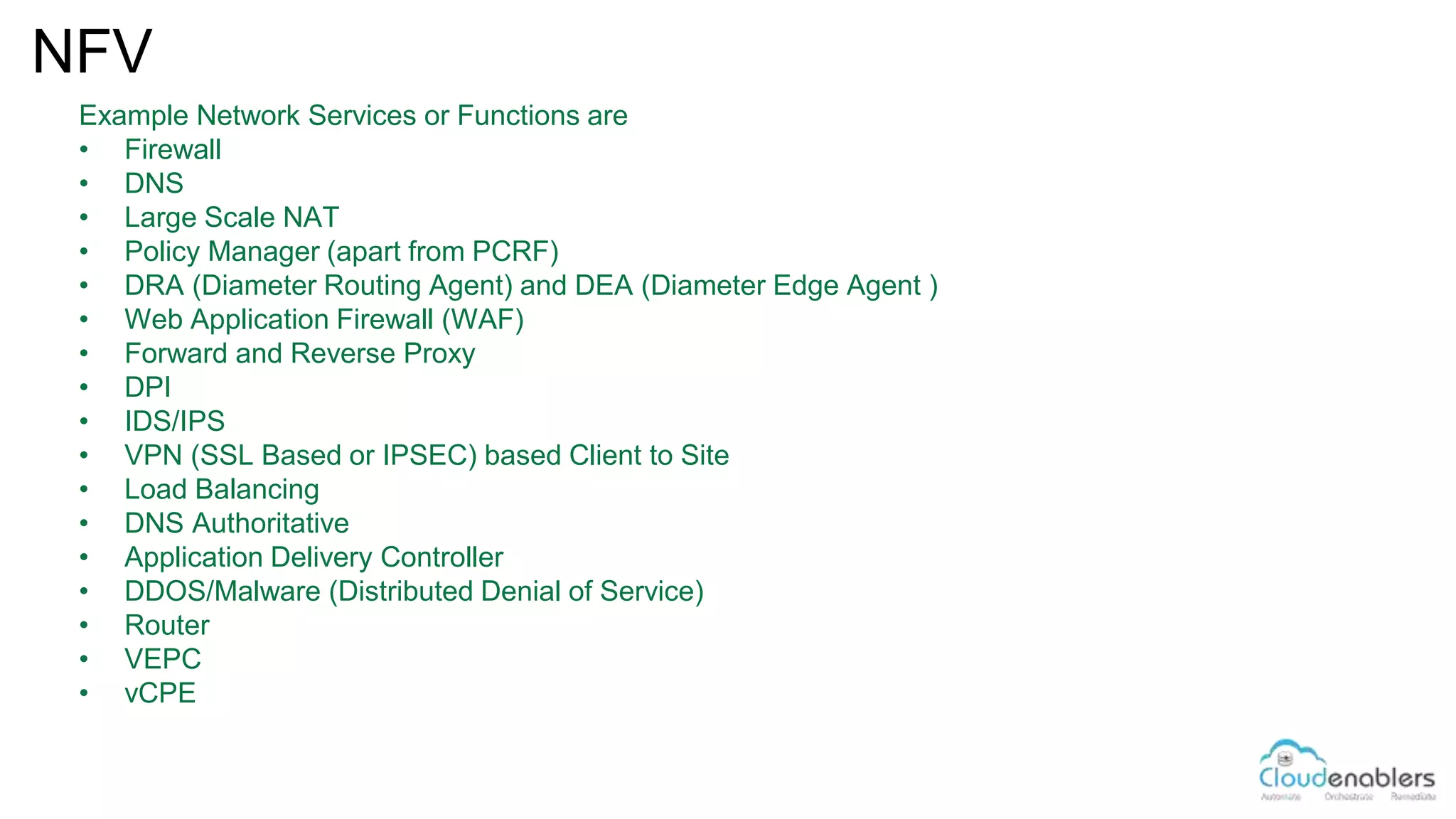 Introduction to SDN and NFV | PPTX