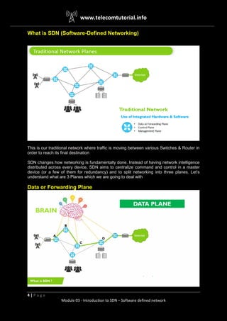 Telco Cloud 03 - Introduction to SDN | PDF
